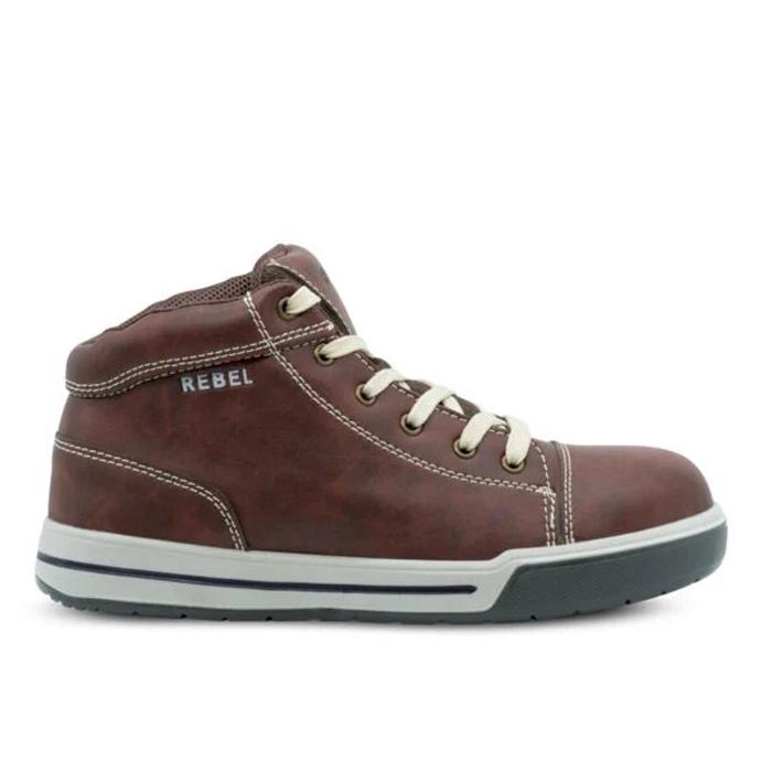 Rebel Hi Top Brown Boot from FTS Safety